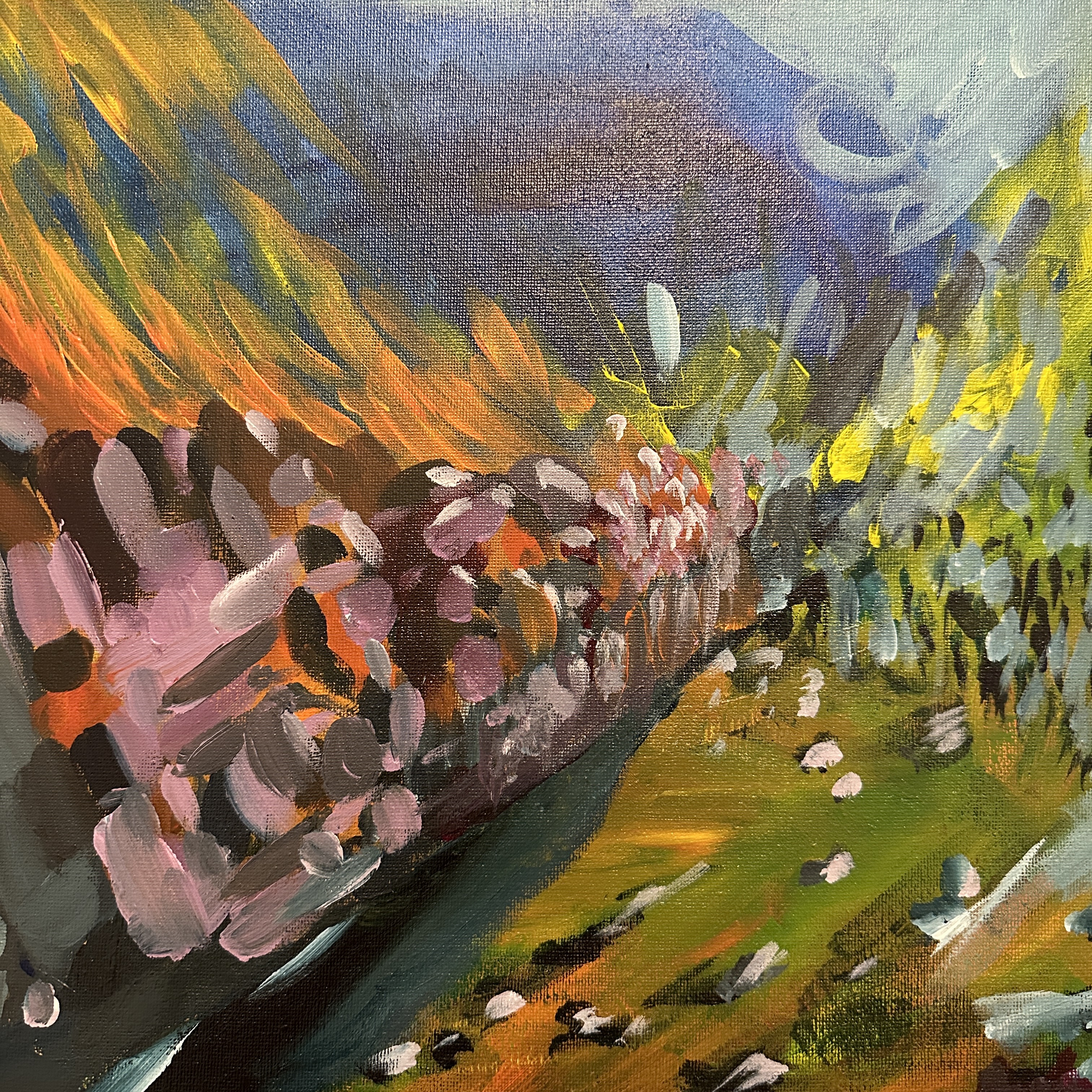 Aaron Fewins Art – expressive painter